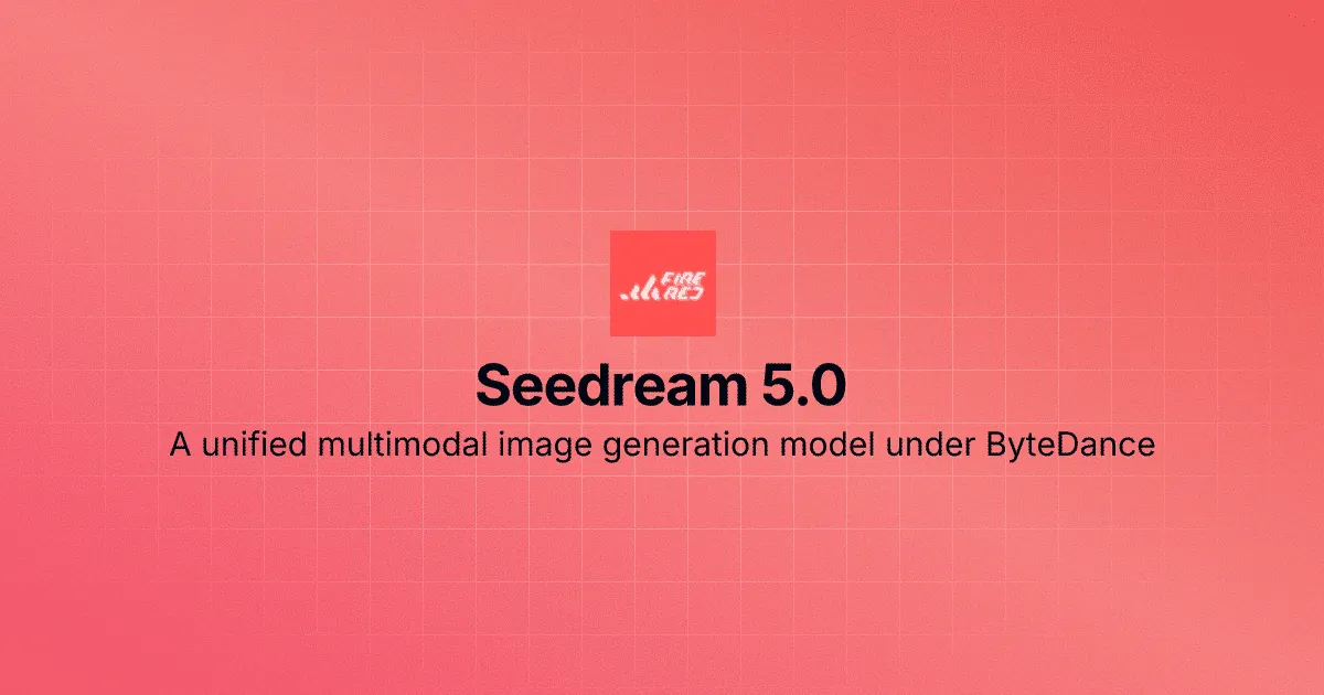 Seedream 5.0 - AI Image Generator with Web Search | FireRed Image Edit